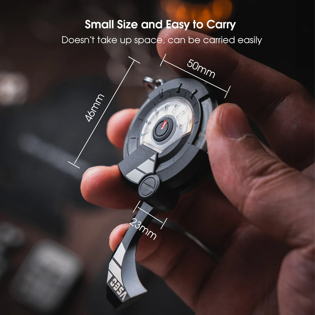 VSGO Black Snipe Portable EDC Flashlight Type-C Rechargeable Light ...