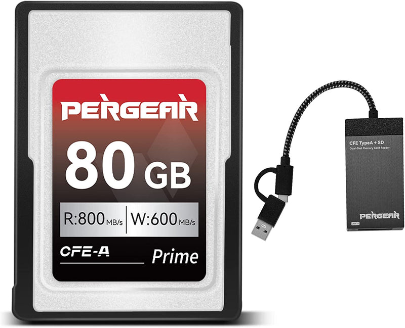 Pergear Professional CFexpress Type A Memory Card 80GB pergear-professional-cfexpress-type-a-memory-card-80gb