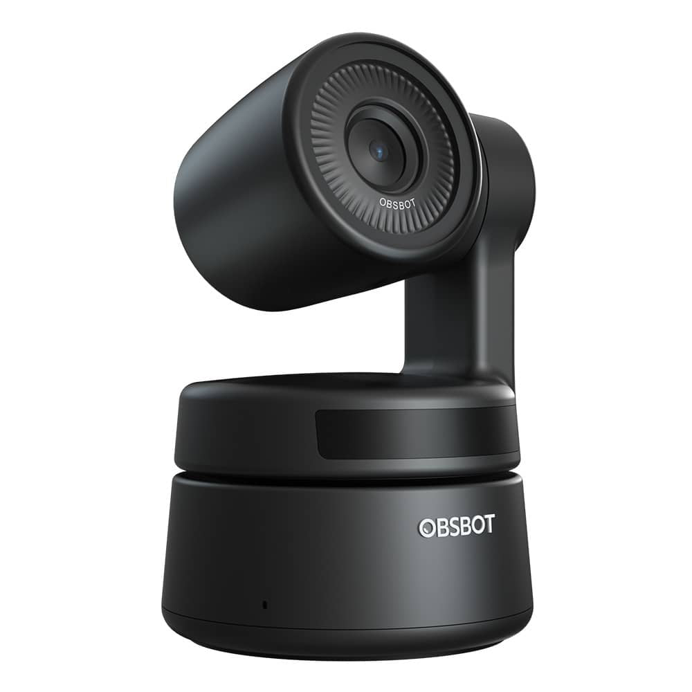 OBSBOT Tiny AI-Powered PTZ Webcam, Full HD 1080p Video Conferencing ...