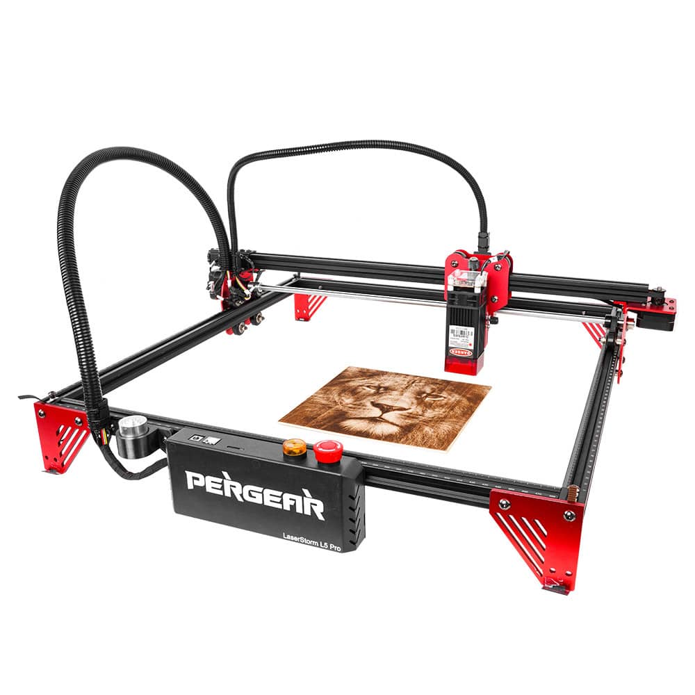 Pergear LaserStorm L5 Pro 40W Laser Engraver Two Motors Laser Engravin