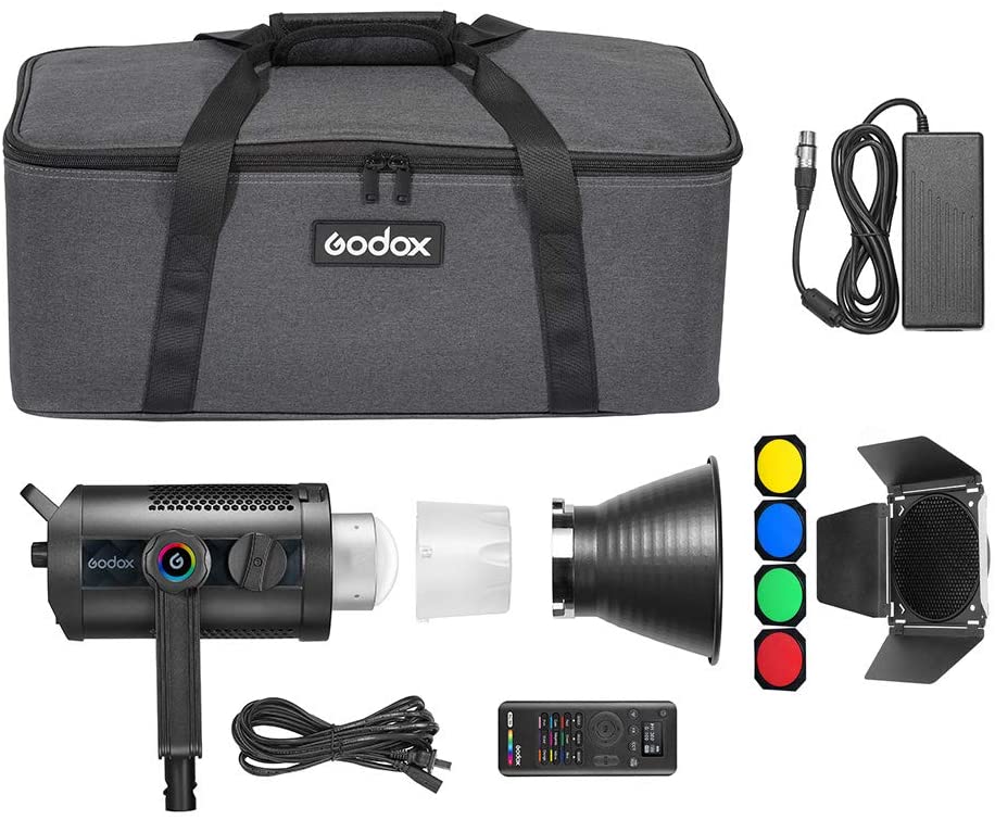 Godox SZ150R, 150W Bi-Color Zoomable RGB LED Video Light, CRI 97 TLCI ...